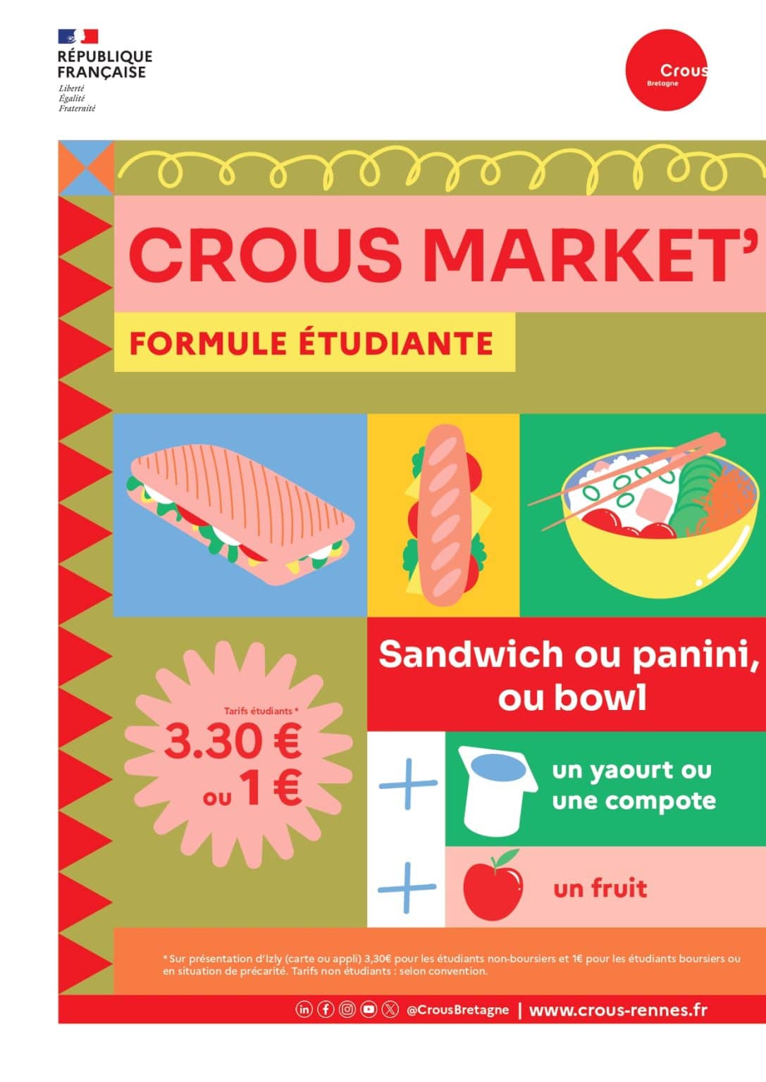 Qu'est-ce qu'on mange ? - Crous Rennes Bretagne